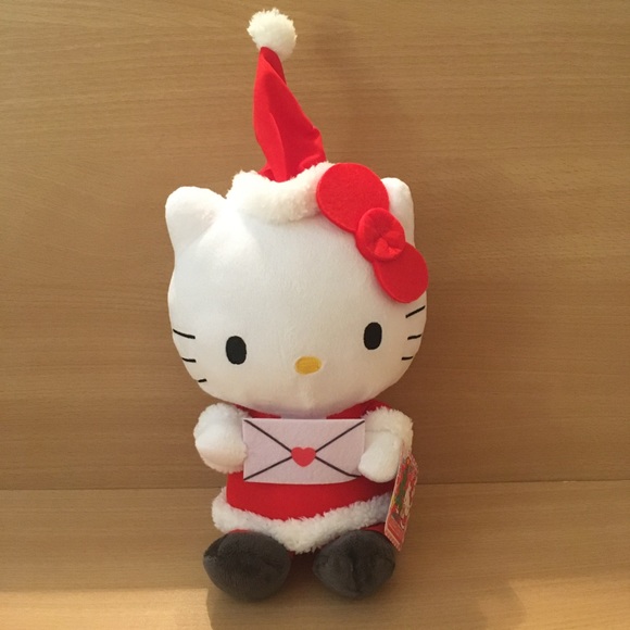 Sanrio | Toys | 3 Inch Santa Hat Elf Sanrio Holiday Hello Kitty Plush ...